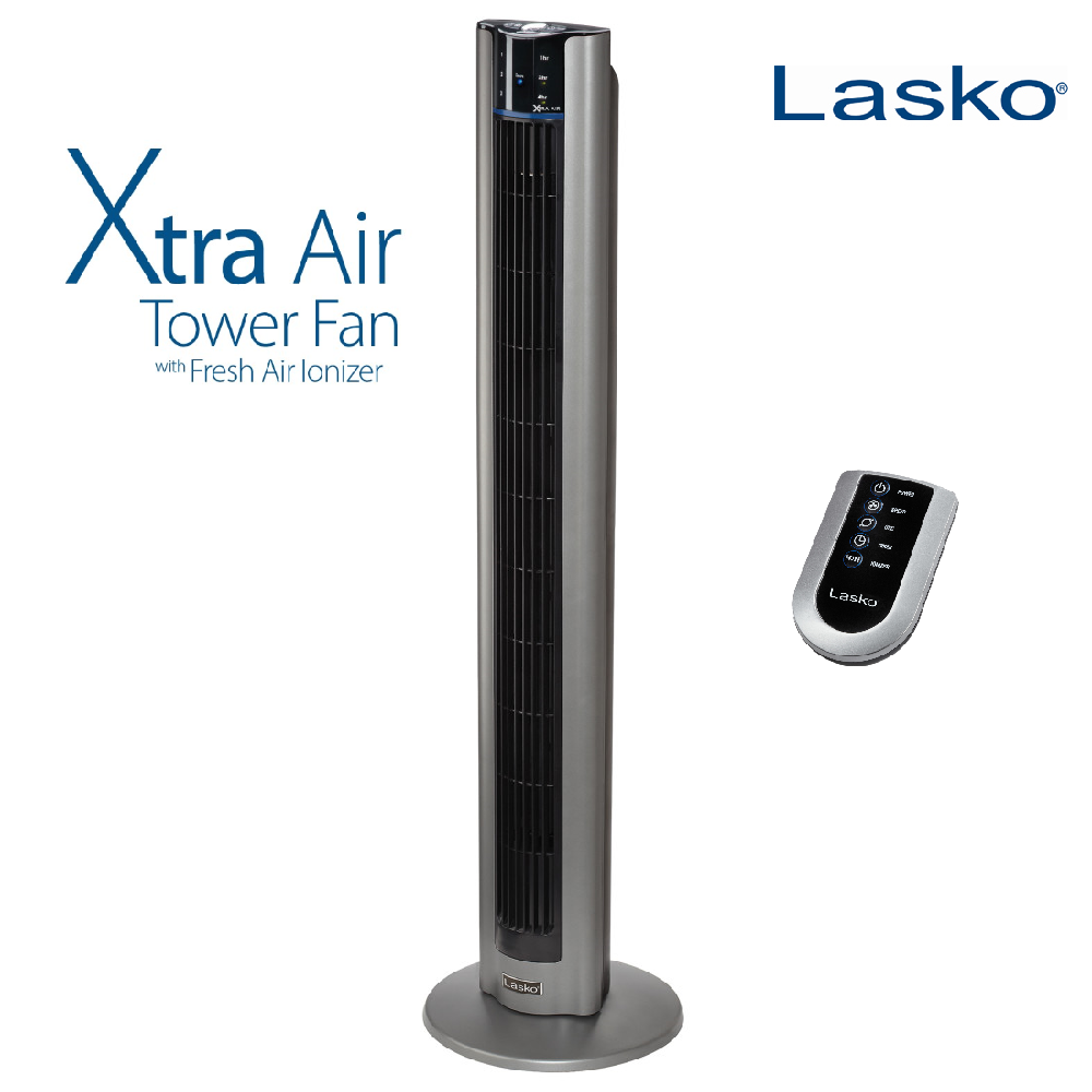 Lasko 48" Xtra Air Tower Fan with Fresh Air Ionizer – UniEssential